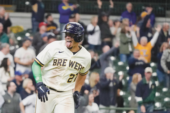 Willy Adames goes deep twice in Milwaukee Brewers’ 10-5 pounding of ...